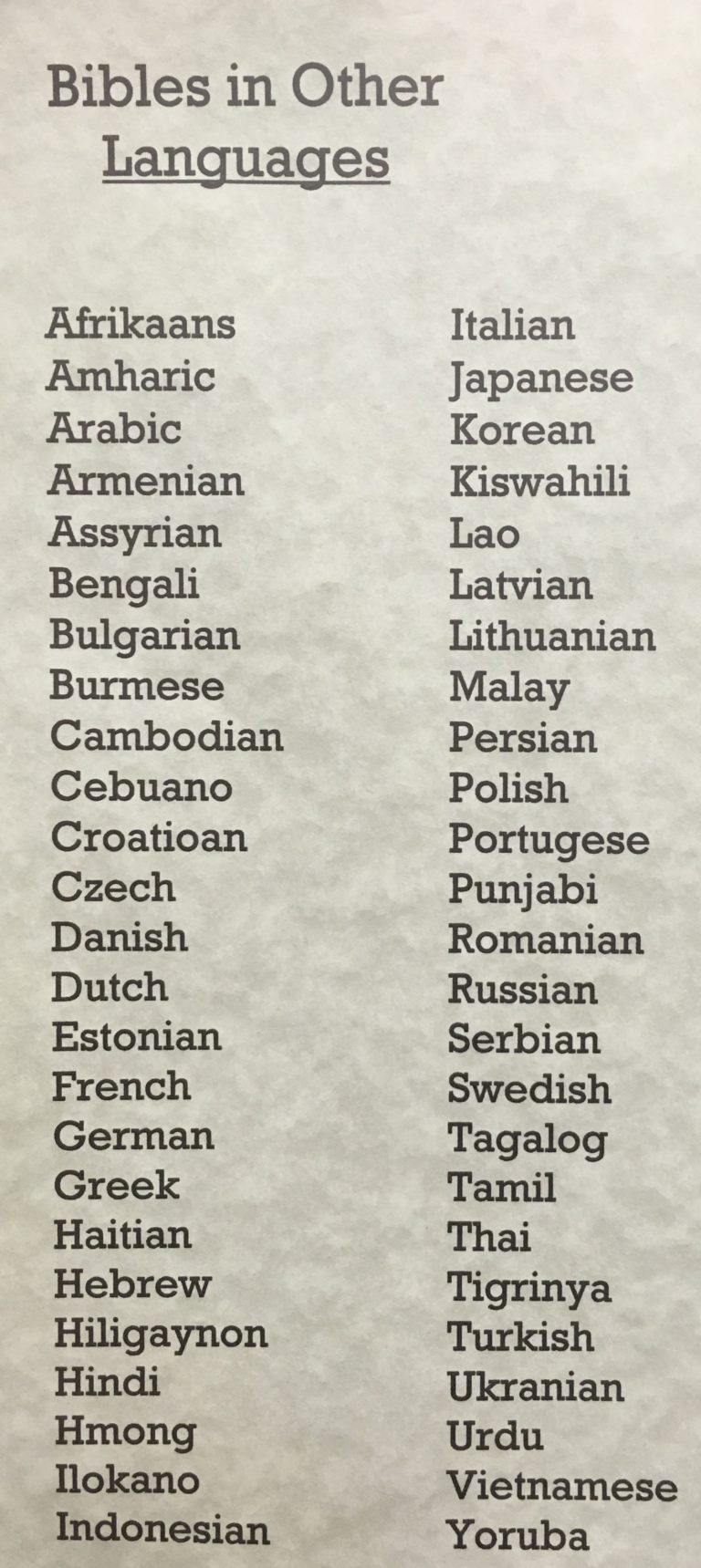 Bibles - Chicago Bibles & Books